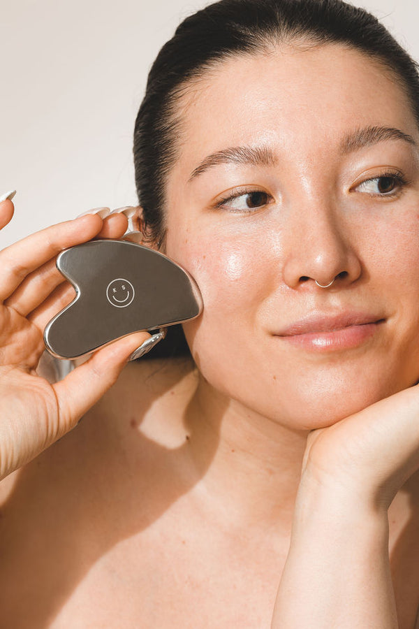 Stainless Steel Gua Sha - Kid Sister Skin Care